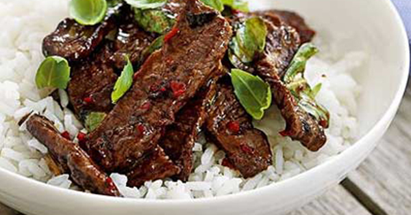 Thai Beef Recipe - The Cook Book
