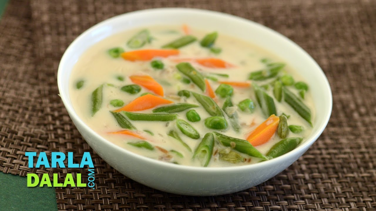 Coconut Stew by Tarla Dalal - The Cook Book