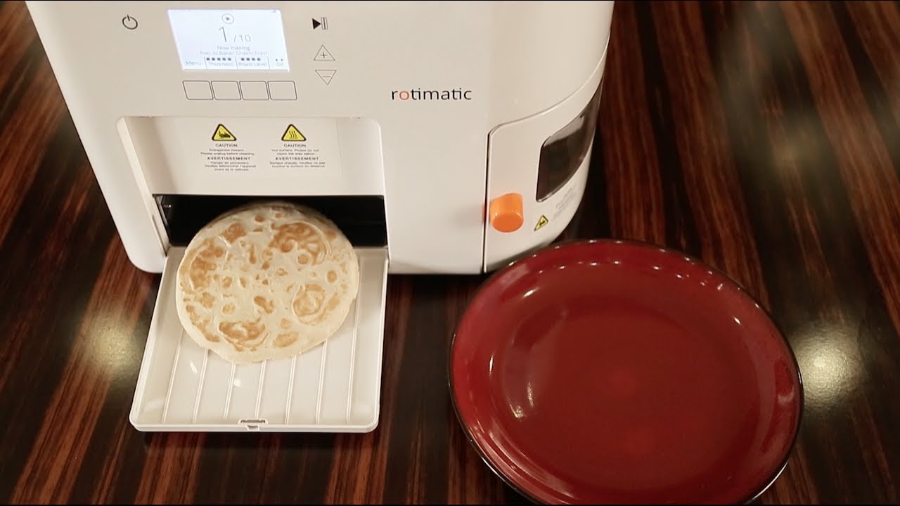 Roti made with Rotimatic | Kunal Kapur | Roti Revolution - The Cook Book