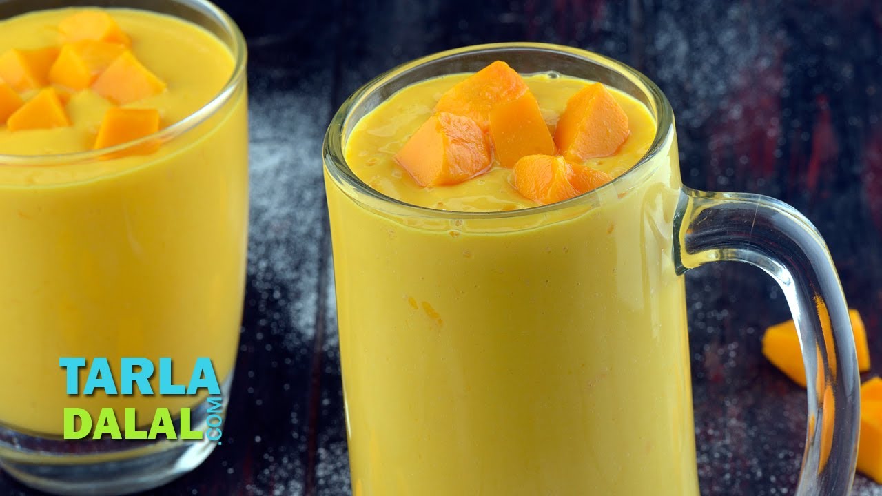 Mango Lassi by Tarla Dalal - The Cook Book