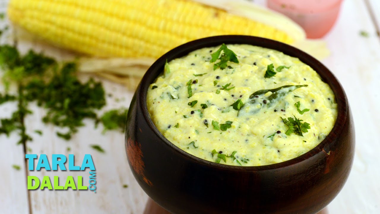 Corn Korma by Tarla Dalal - The Cook Book