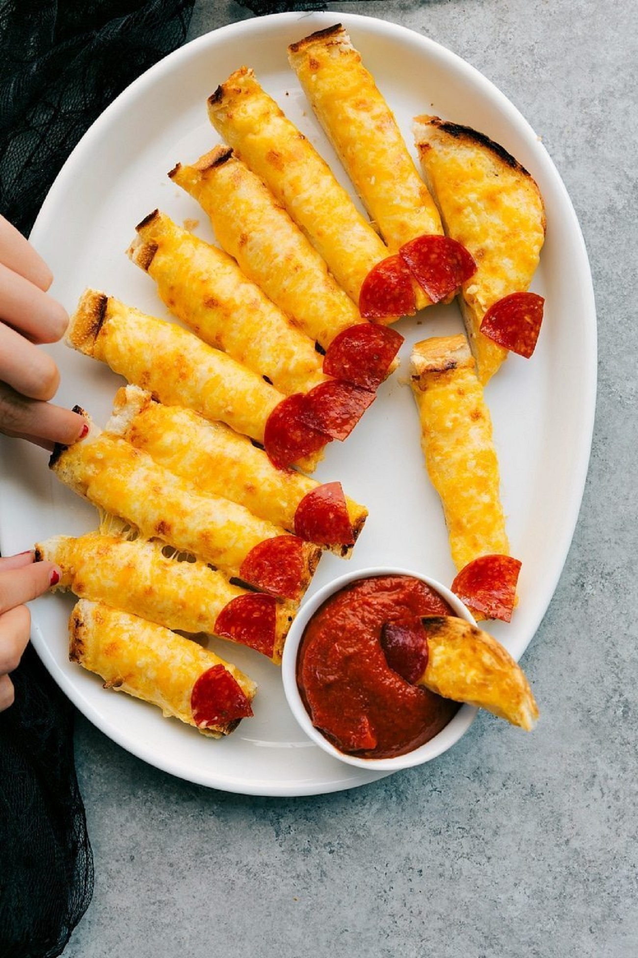Cheesy Bread Fingers Recipe - The Cook Book
