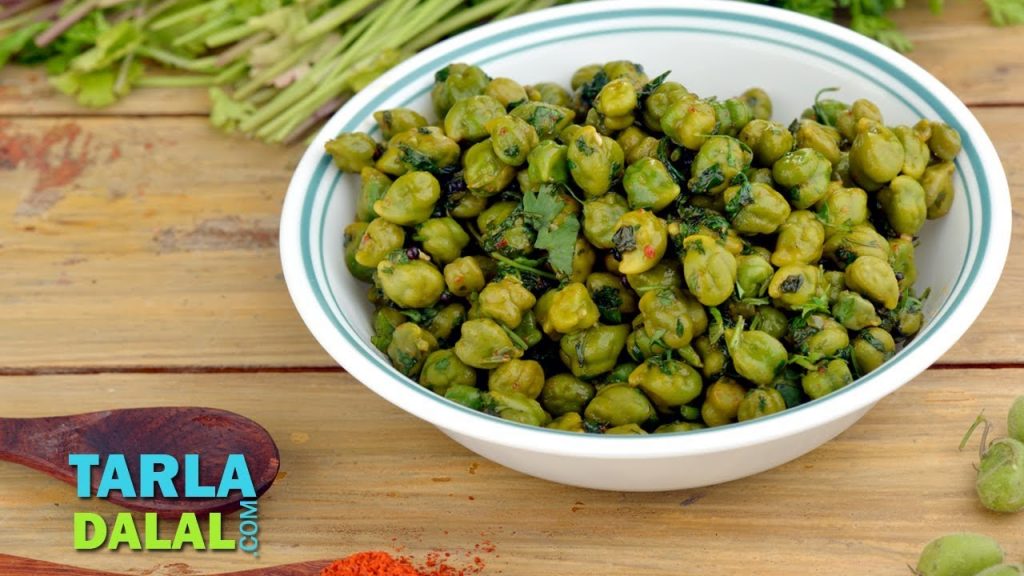 झटपट बनाइये हरभरा चाट | Harbhara Chaat recipe by Tarla Dalal - The Cook ...