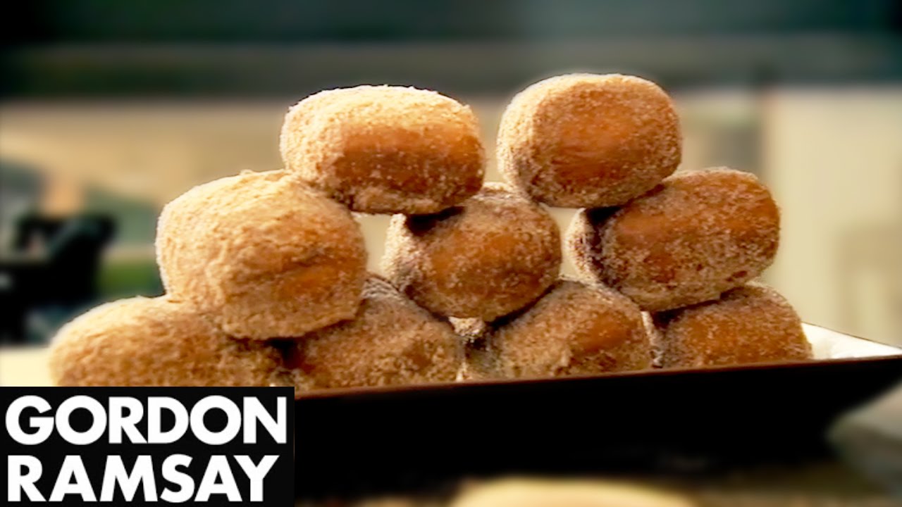 Homemade Chocolate Donuts – Gordon Ramsay - The Cook Book
