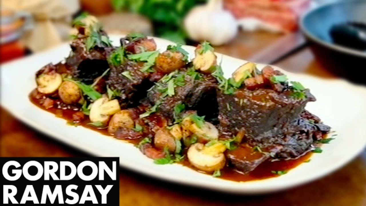 Slow Cooked Beef Short Ribs – Gordon Ramsay - The Cook Book