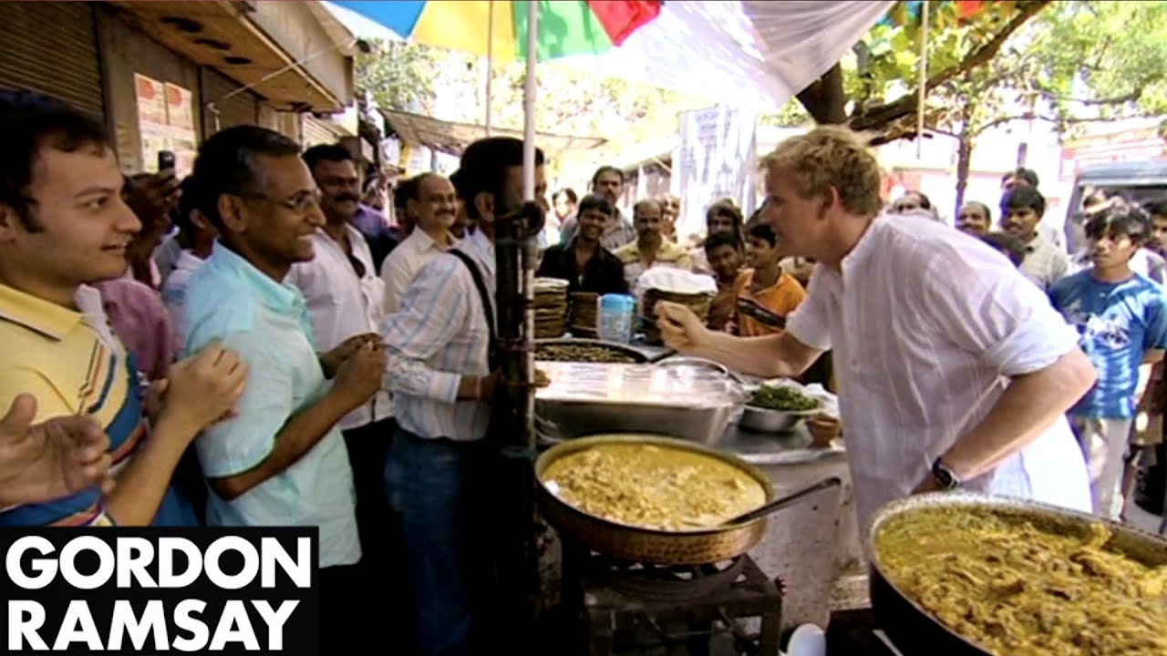 Gordon Ramsay Cooks Indian Street Food For Locals | Gordon's Great ...