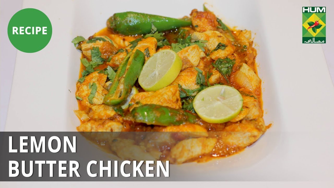 Lemon Butter Chicken Recipe | Tarka | Continentia l Food - The Cook Book
