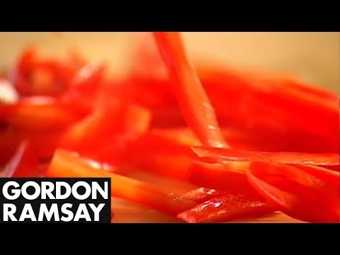 How to Cut A Bell Pepper – Gordon Ramsay - The Cook Book
