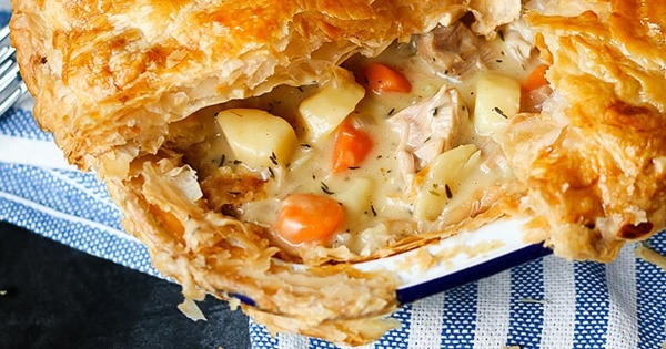 Chicken Egg & Vegetable Pie Recipe | The Cook Book