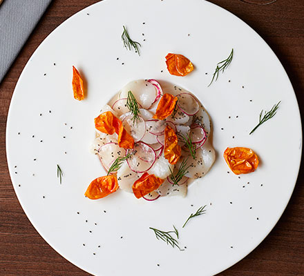 Carpaccio Scallops Recipe - The Cook Book