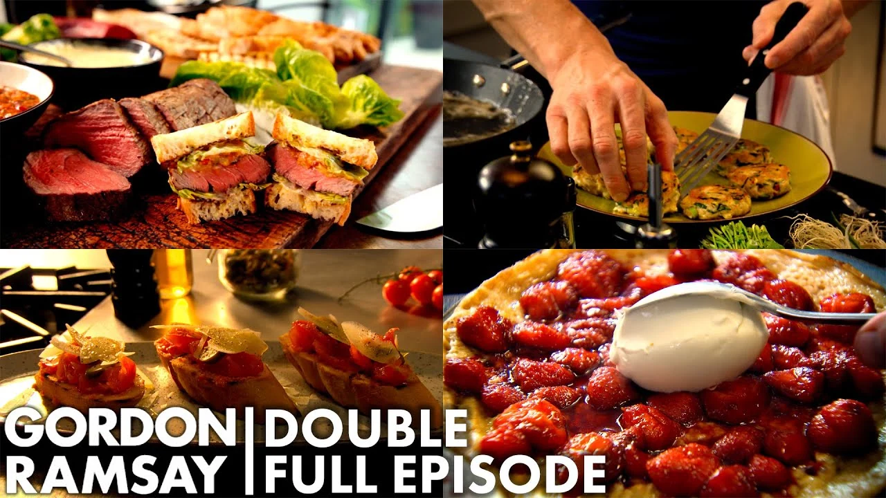 Gordon Ramsay’s Guide To Light & Easy Cooking | DOUBLE FULL EP ...
