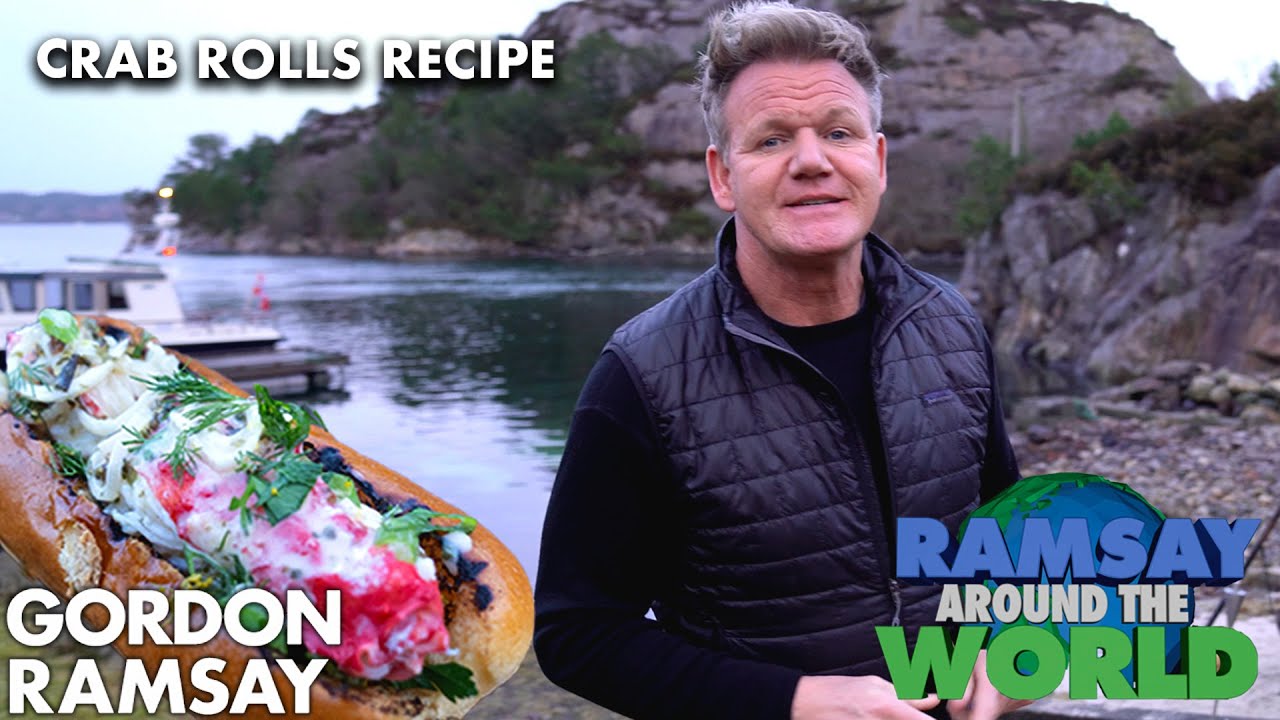 Gordon Ramsay’s Quick Grilled Crab Rolls Recipe - The Cook Book