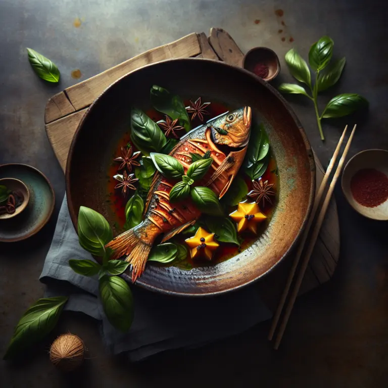 Lemongrass Star Anise Halal Fish Recipe